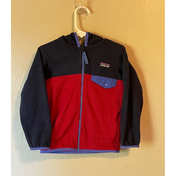 Patagonia | Jackets & Coats | Patagonia Kids 4t Fleece Full Zip Hooded ...